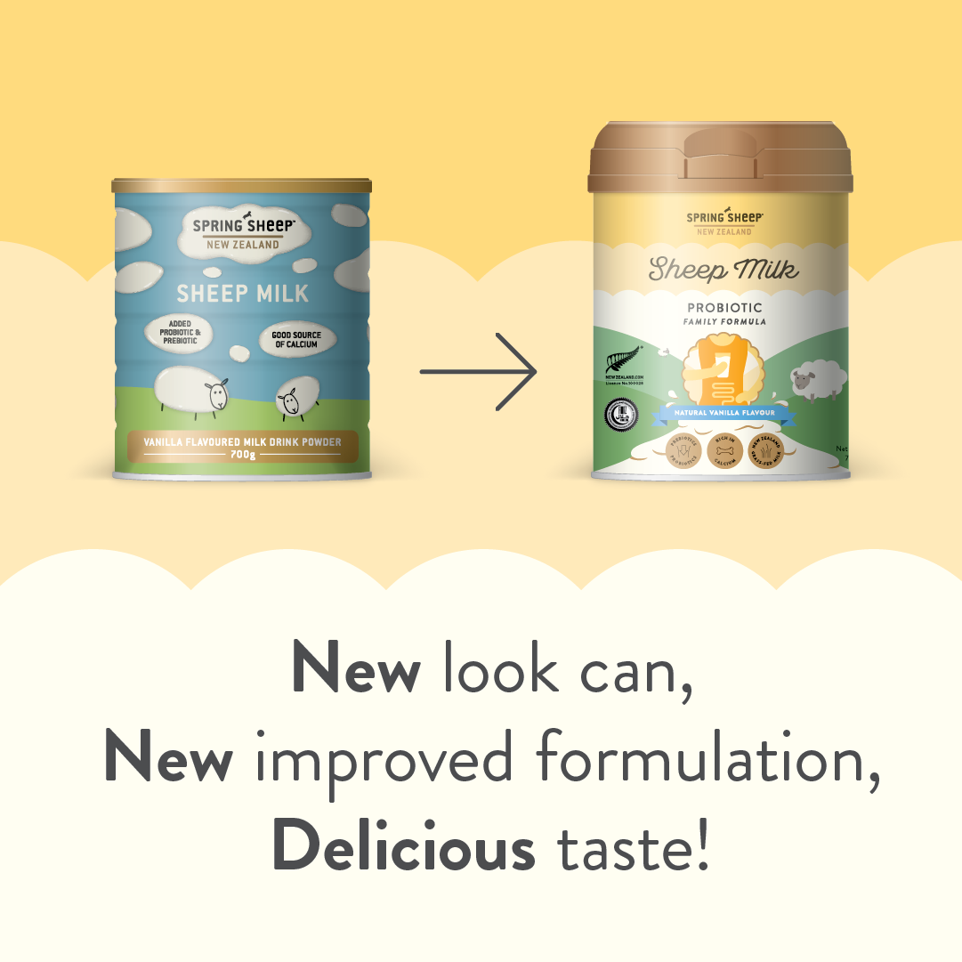 Spring Sheep New Zealand - Premium NZ Sheep Milk